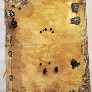 Landing Zones: Sci-fi Setting Poster Map for Starfinder, Star Wars ...