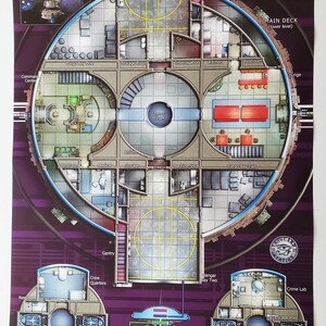 Vanguard Station - Listening Post: Poster Map for Battlestations and ...