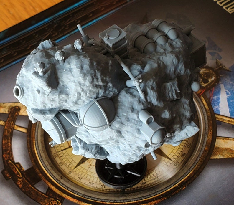 Lochlyn IX - Asteroid Base: Large, Resin Space Station Miniature for ...