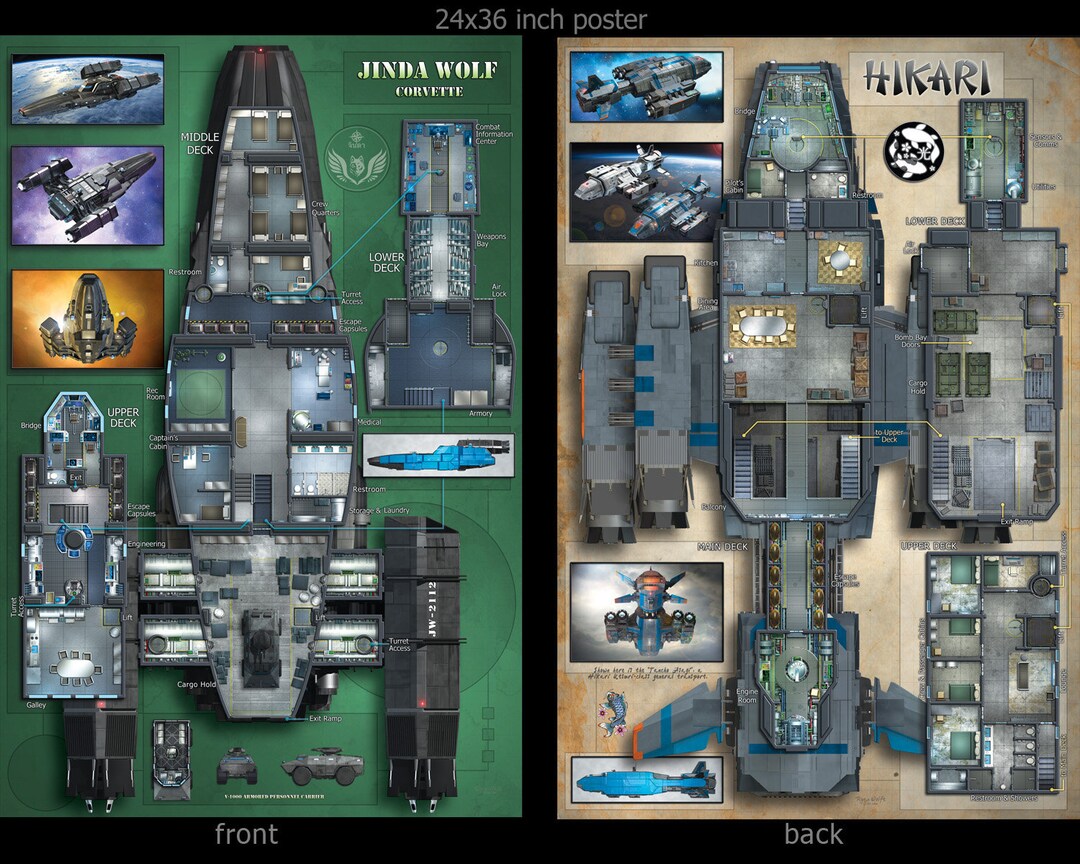 Jinda Wolf & Hikari: Starship Maps for Stars Without Number and Other ...