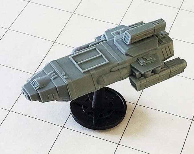 Kiboko - Freight Hauler: Starship Miniature for Starfinder, A Billion ...