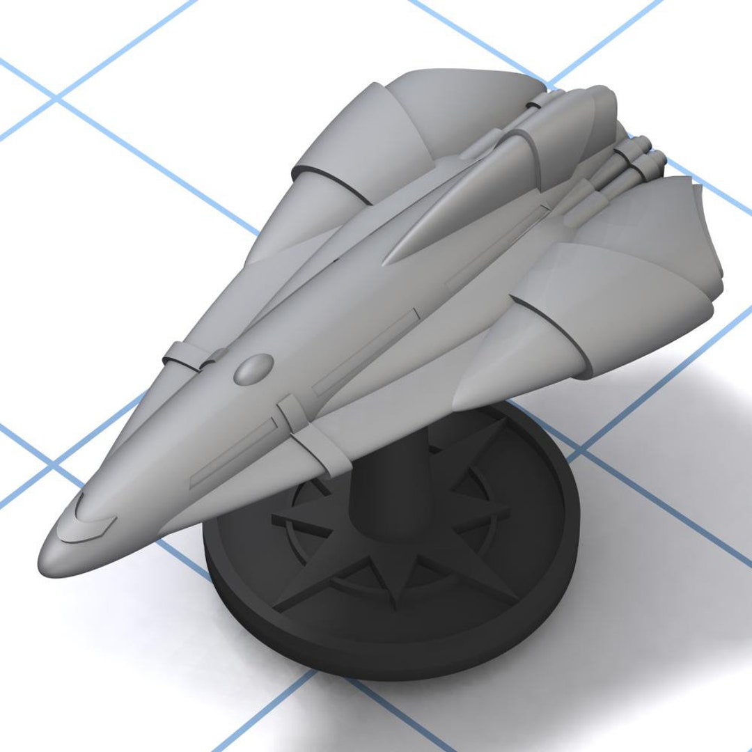 Yoshida - Stealth Ship: Starship Miniature for Starfinder, A Billion ...