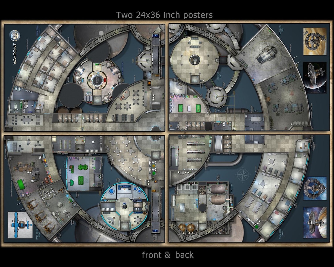 Waypoint 39 - resupply station: poster map set for Scum & Villainy and ...