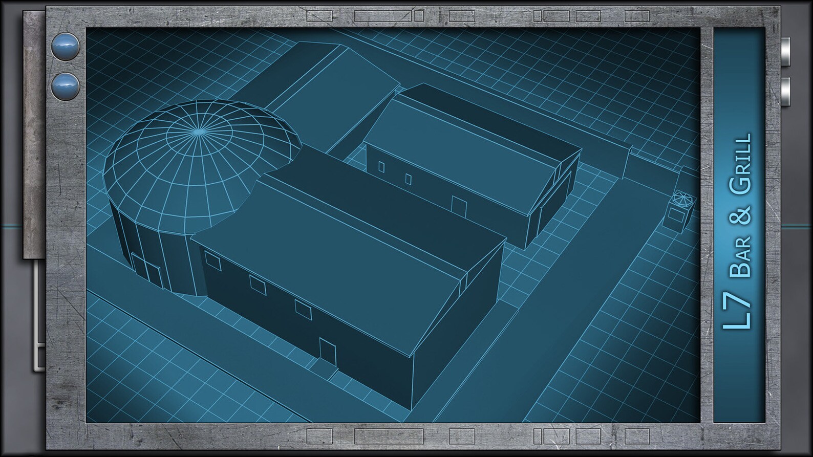 L7 Bar & Grill: Sci-fi Setting Poster Map for Starfinder Star - Etsy