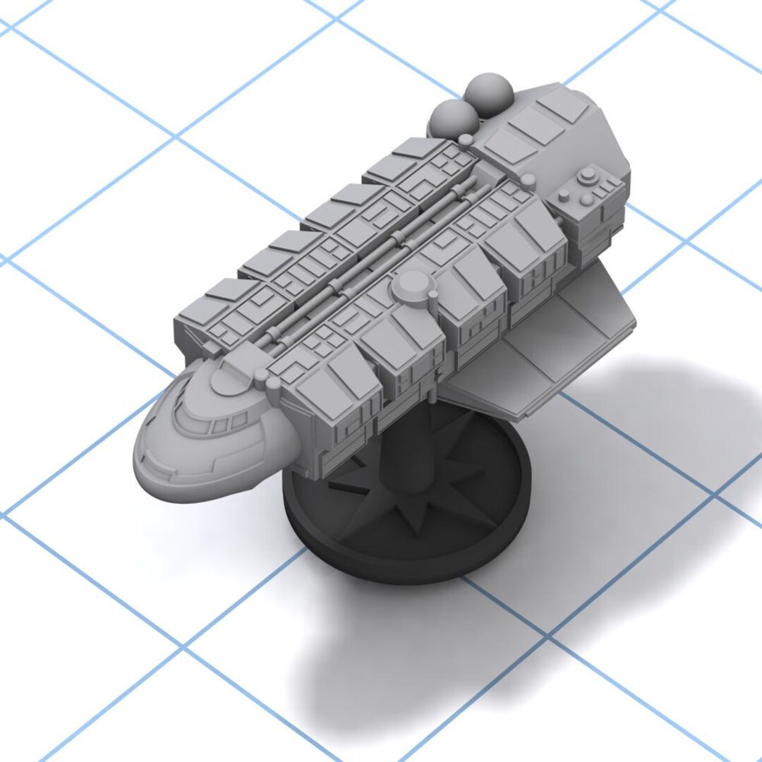 Oryx Cargo Ship: Starship Miniature for Starfinder, A Billion Suns ...