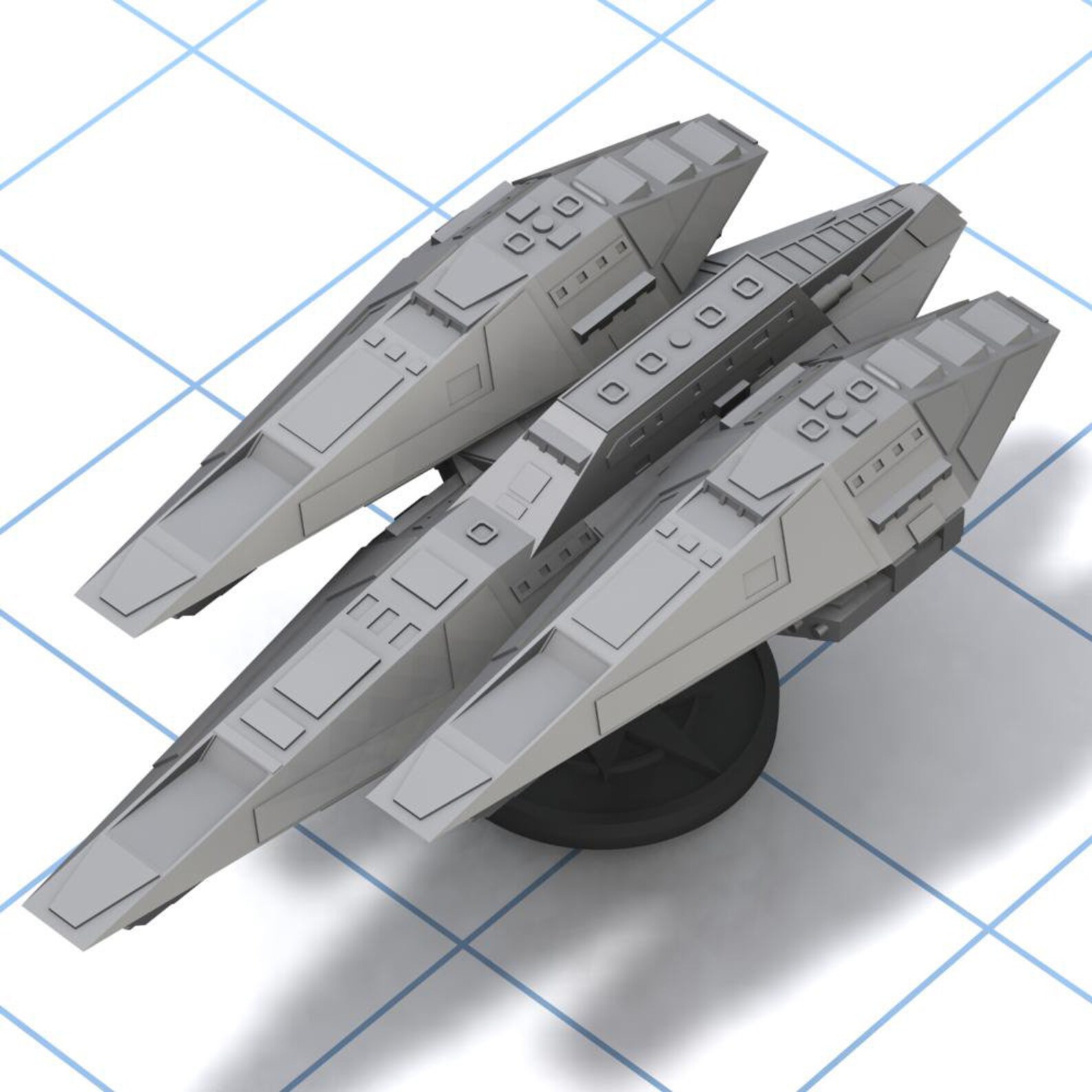 Trinity - Integrated Carrier: Starship Miniature Set for M-space and ...