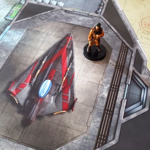 Gryphon Mercenary for Hire: Starship Poster Map. Deckplans for ...