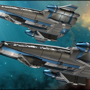 Praetorian - Patrol Boat: Starship Poster Map. Deckplans for Starfinder ...