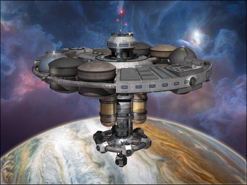 Waypoint 39 - Resupply Station: Poster Map Set for Scum & Villainy and ...