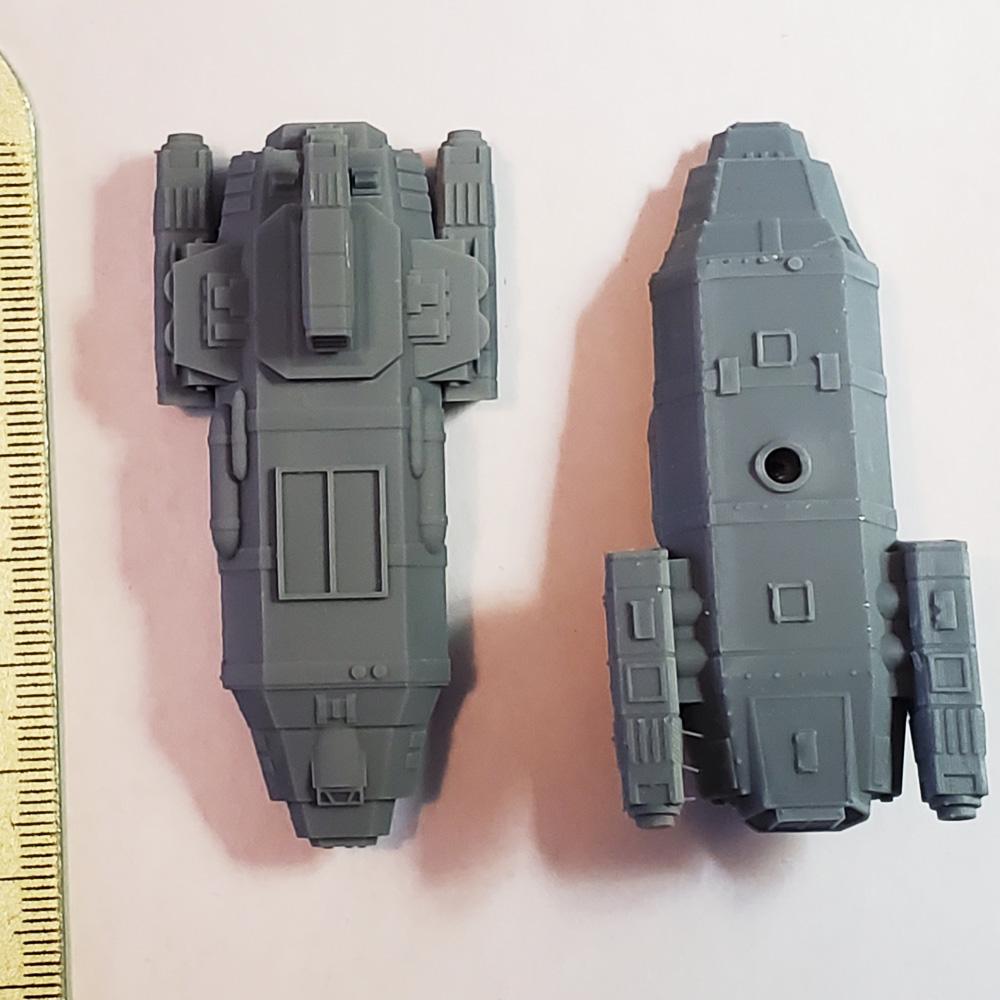 Kiboko - Freight Hauler: Starship Miniature for Starfinder, A Billion ...