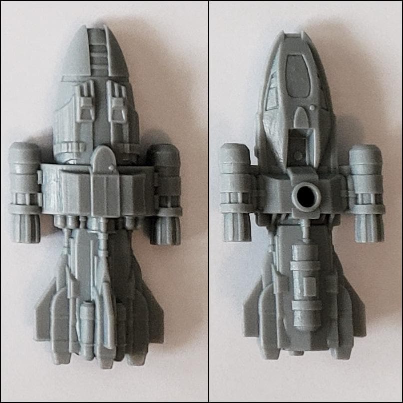 Renegade - Corsair: STL Files to 3D Print (starship Digital Download ...
