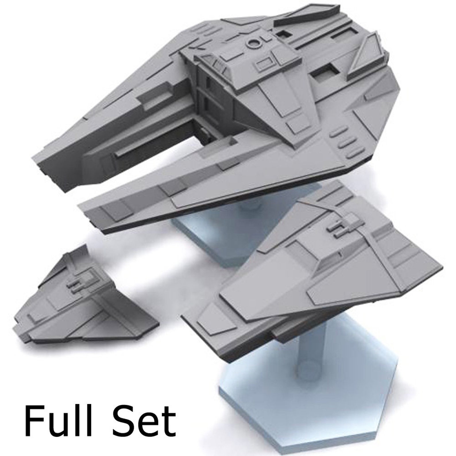 Chimaerus Integrated Transport: Starship Miniature for - Etsy