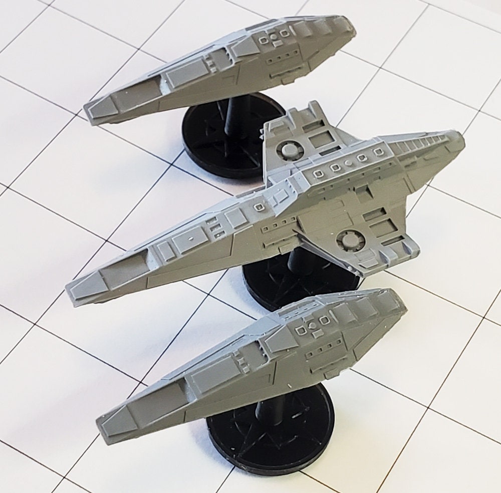 Trinity - Integrated Carrier: Starship Miniature Set for M-space and ...