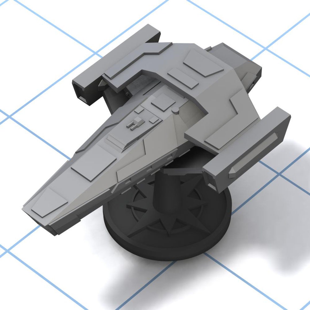 Quixote Justicar: Starship Miniature for Starfinder, A Billion Suns ...