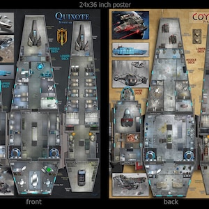 Quixote & Coyote: Starship Deckplans for Starfinder, the Star Wars RPG ...
