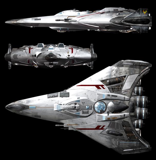 Gryphon - Mercenary: STL Files to 3D Print (starship Digital Download ...