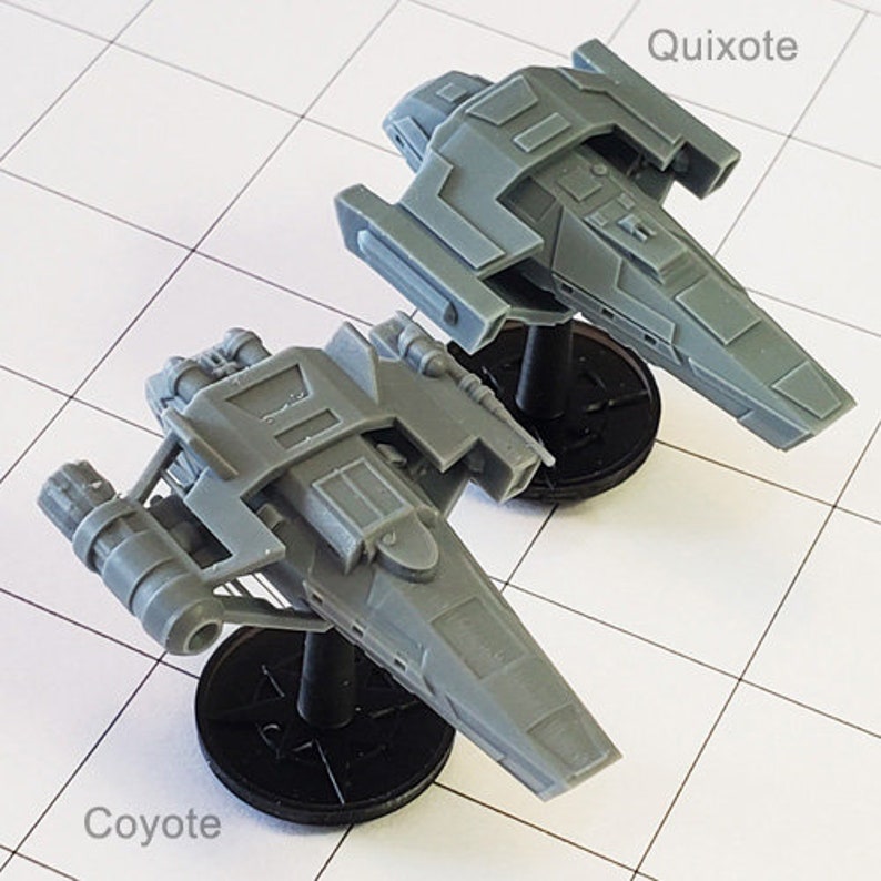 Coyote - Pirate: Spaceship Miniature for Scum & Villany and Other Sci ...