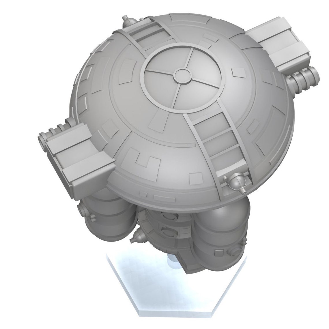 Vanguard Station Listening Post: Starship Miniature for - Etsy
