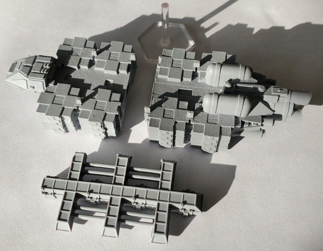 NERO Cargo Ship: Starship Miniature for Starfinder A - Etsy Australia