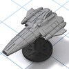 Yoshida Stealth Ship: Starship Miniature for Starfinder, A Billion Suns ...