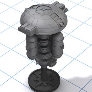 Vanguard Station Listening Post: Starship Miniature for Starfinder, A ...