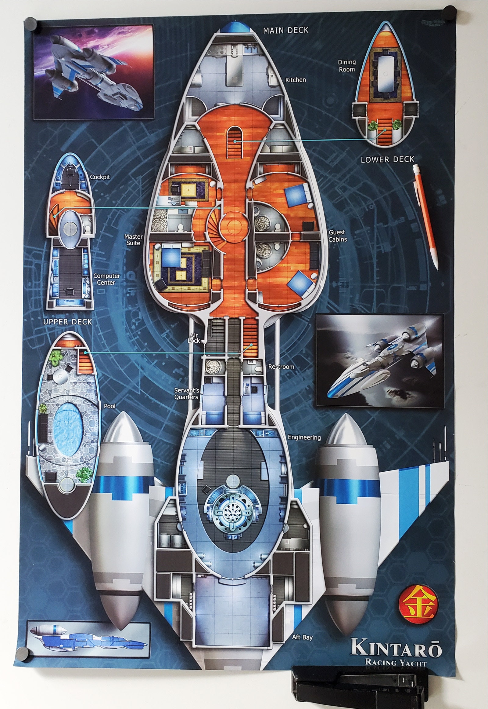 Kintaro - Racing Yacht: Starship Maps for Lancer and Other Sci-fi Games ...