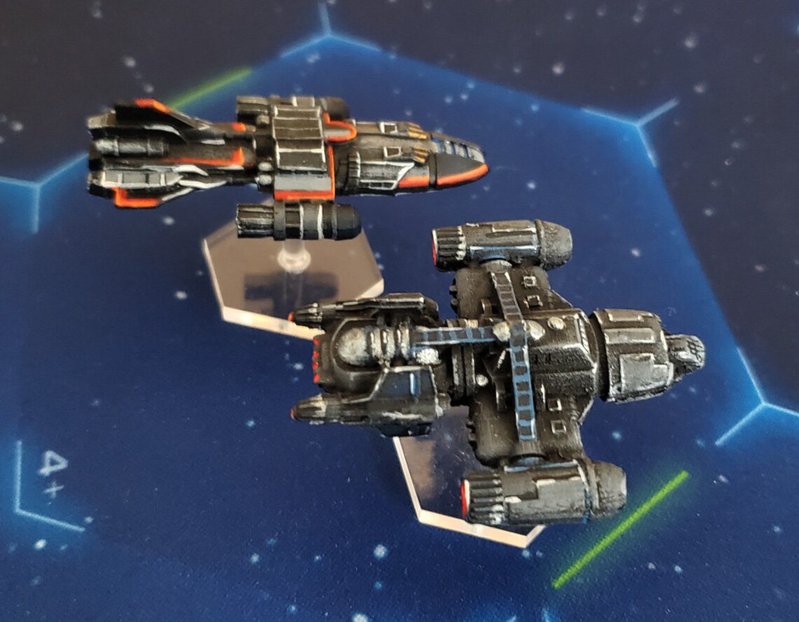 Clydesdale Transport: Starship Miniature for Starfinder A - Etsy