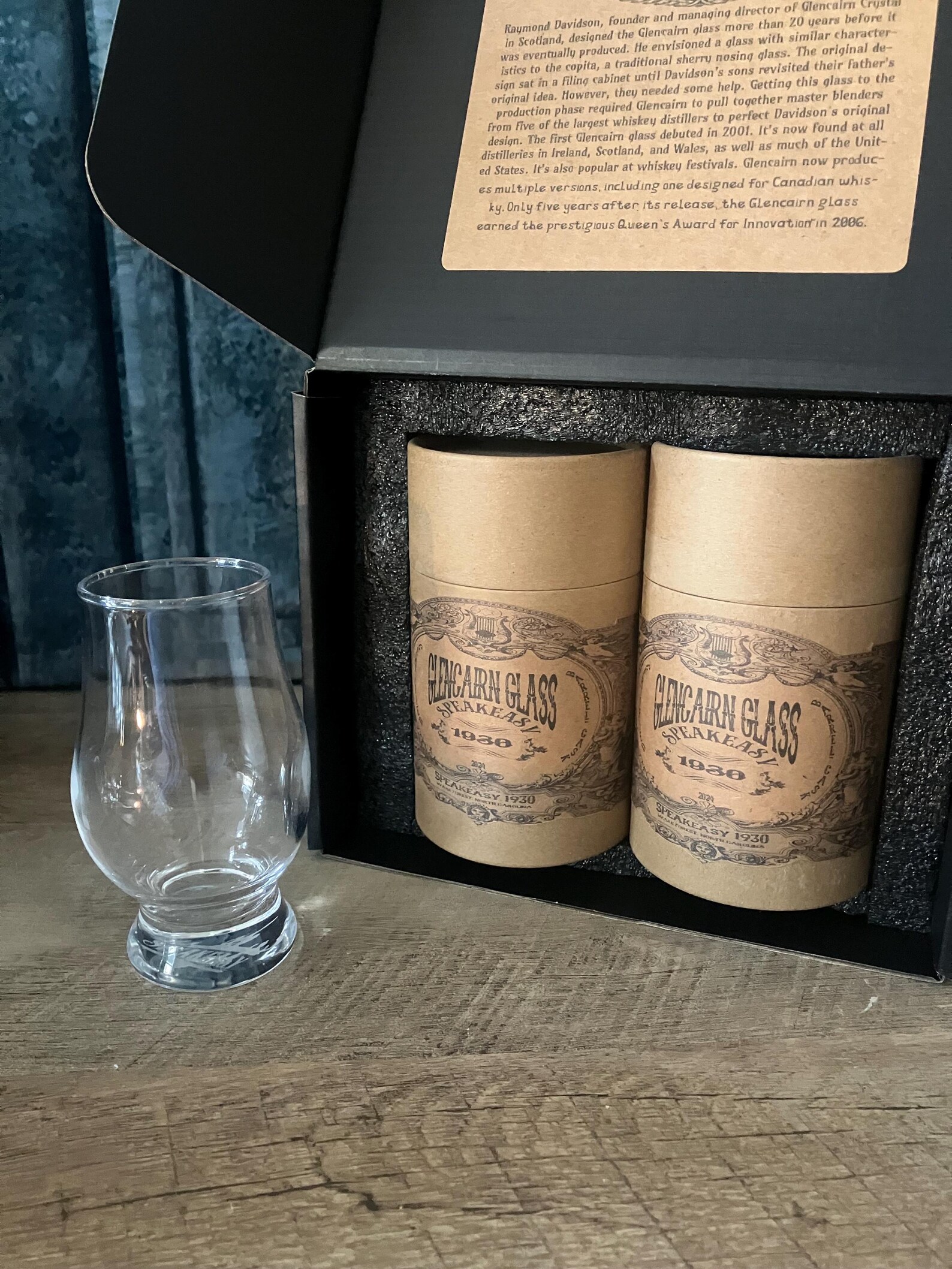 Glencairn Glass Set: Bourbon & Whiskey Tasting Glasses - Etsy