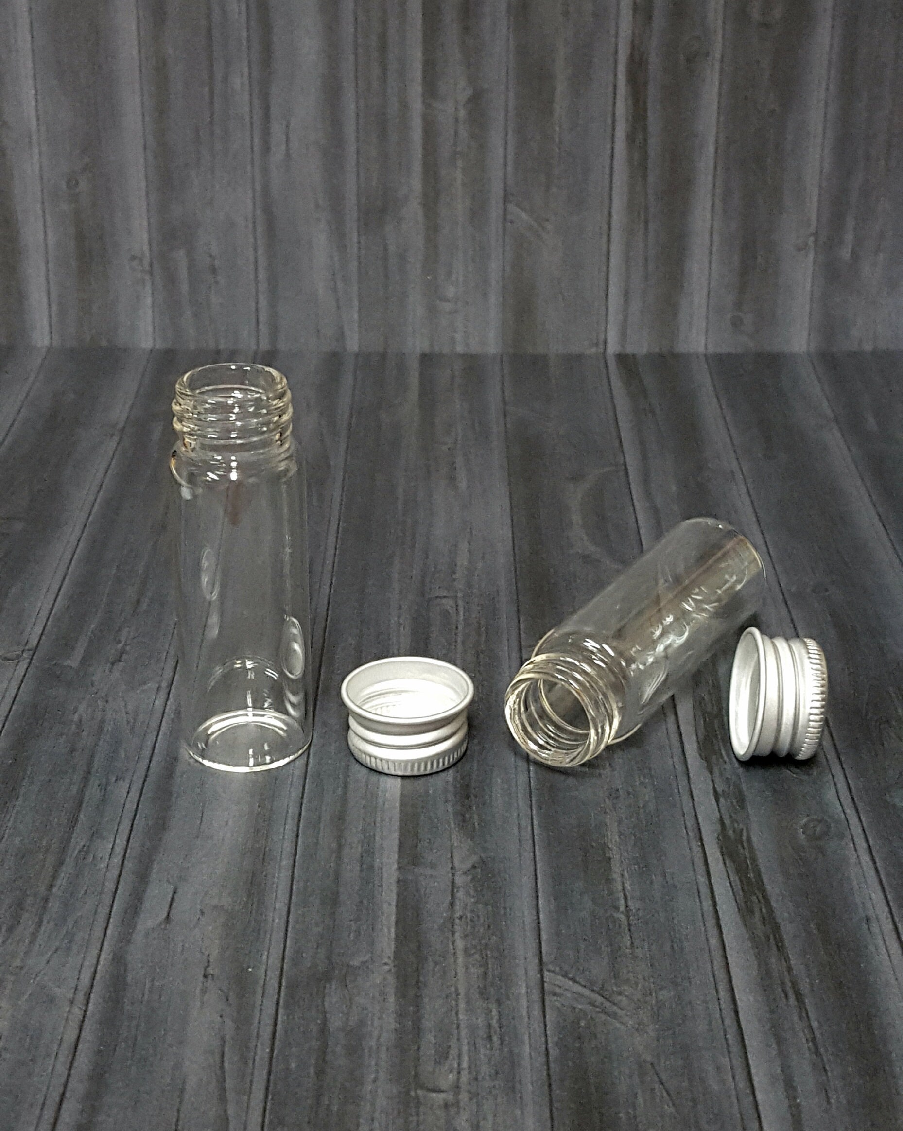 Small Apothecary Glass Tube Container With Screw Top 15ml - Etsy UK
