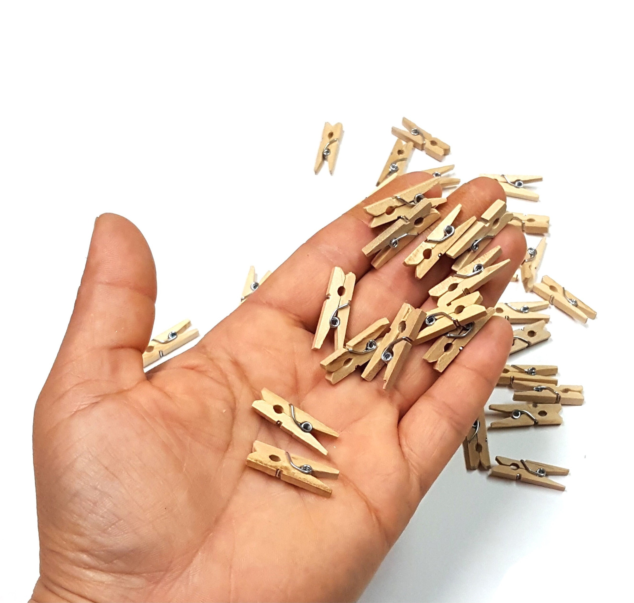 Tiny Clothespins Small Clothes Pins Mini Clothespins Natural - Etsy