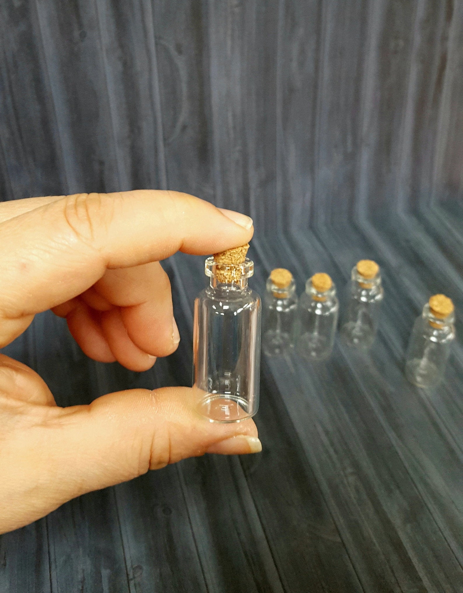 Mini 5ML Glass Bottles with Corks Mini Wishing Bottles Small | Etsy