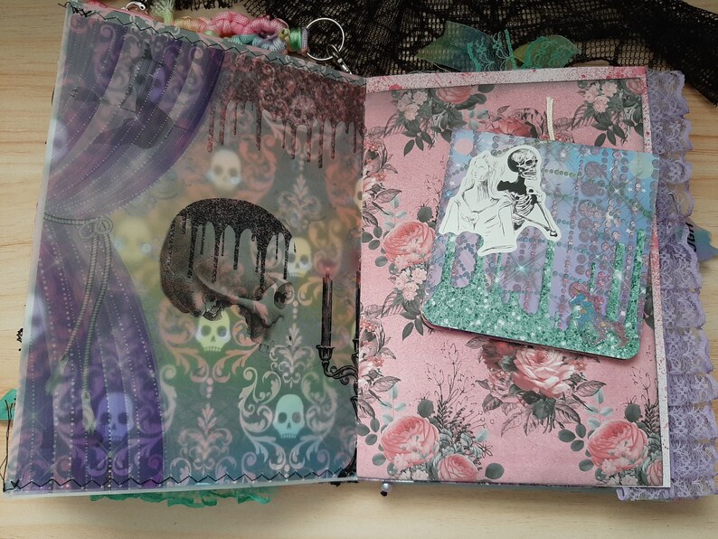 Pastel Goth Junk Journal 3 - Etsy