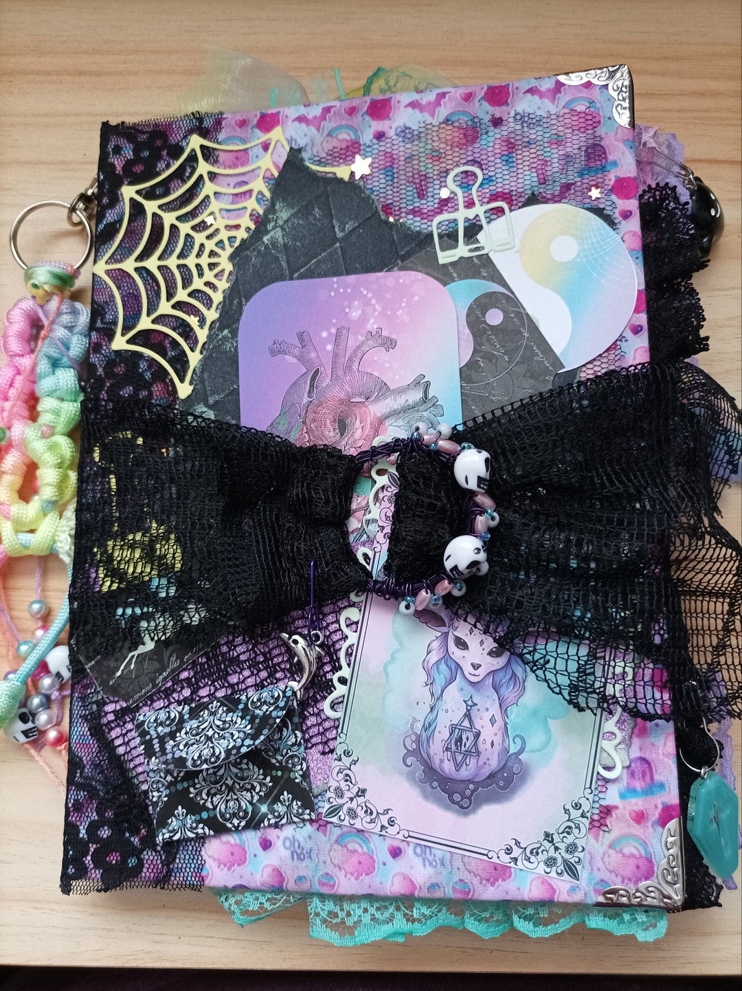 Pastel Goth Junk Journal 3 - Etsy