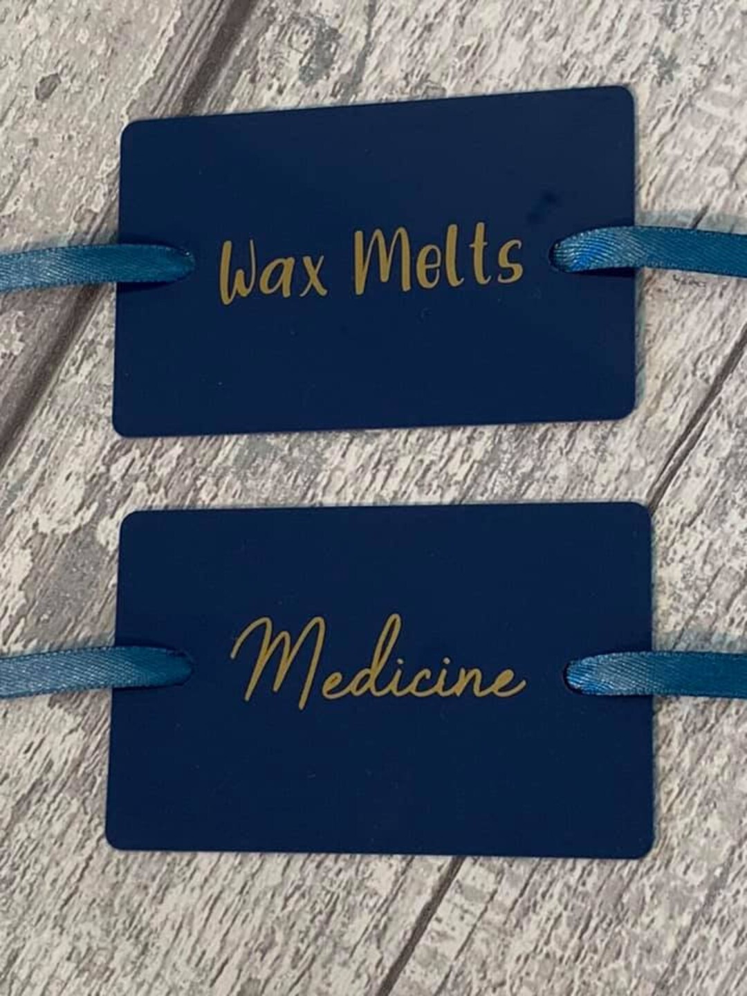 Personalised Loop Tags - Home Basket Organisation - Hanging Labels ...