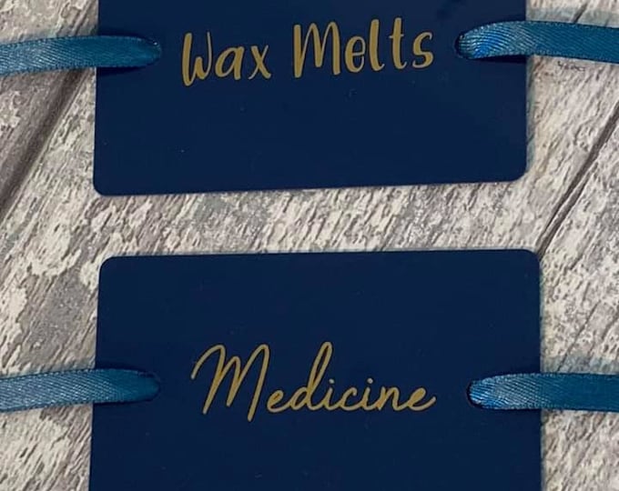 2 Hole Loop Basket Tags, Hole Basket Tags | Box Tag Labels | Gift Tags ...