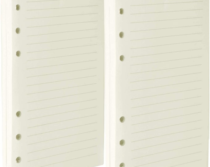 A6 Binder Paper Inserts: Lined Diary Pages, Budget Tracker - Etsy