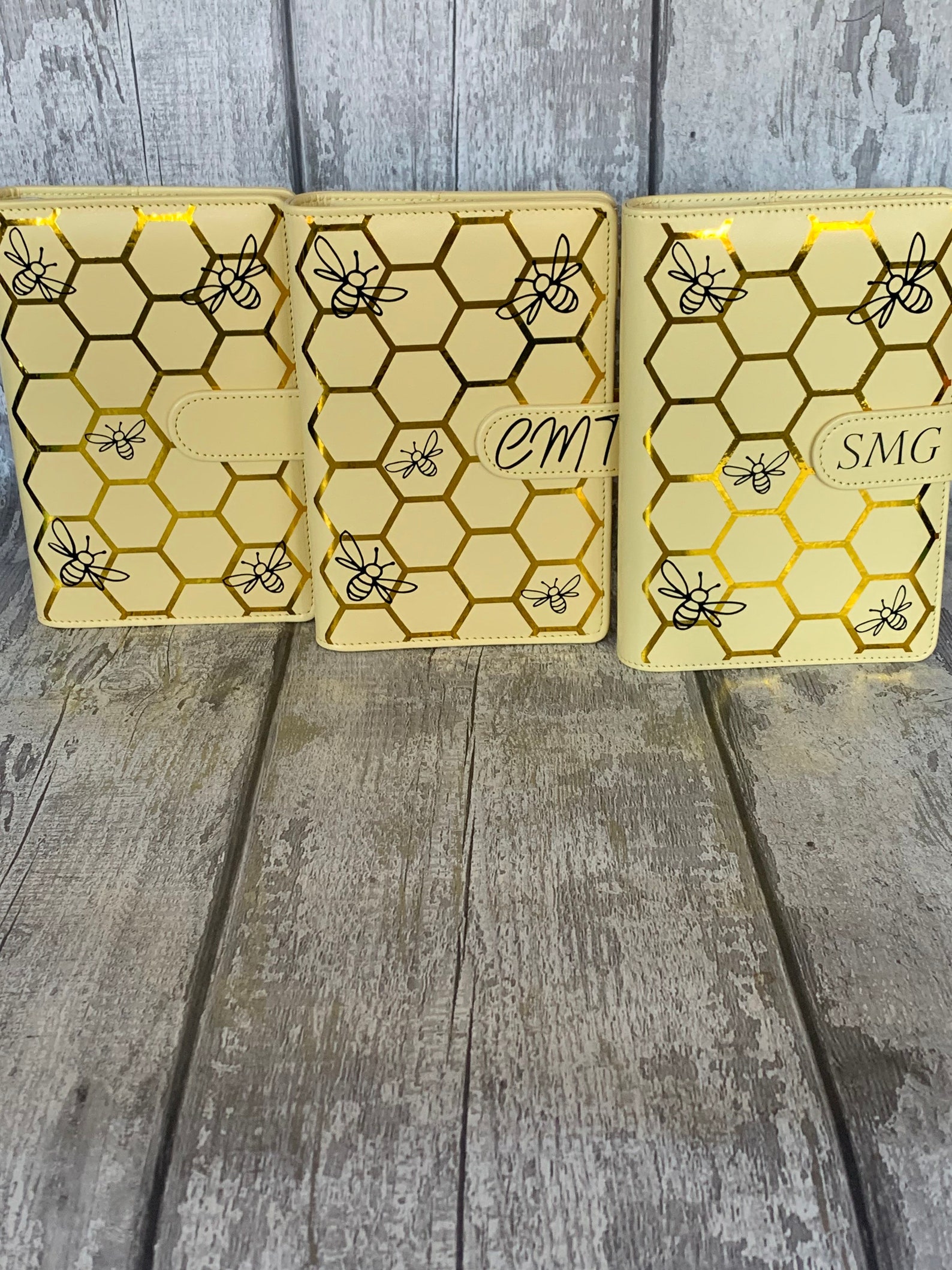 Bee Themed Personalised Savings Binder/budget Planner/money Wallet ...