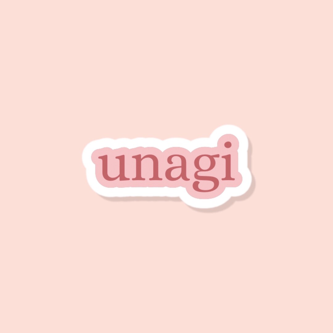 FRIENDS Unagi Sticker - Etsy