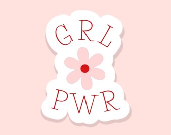 Girl Power Sticker - Etsy