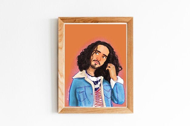 Russ Poster, Russ Art Print Poster, Russ, Russ Rapper, Russ Vitale ...