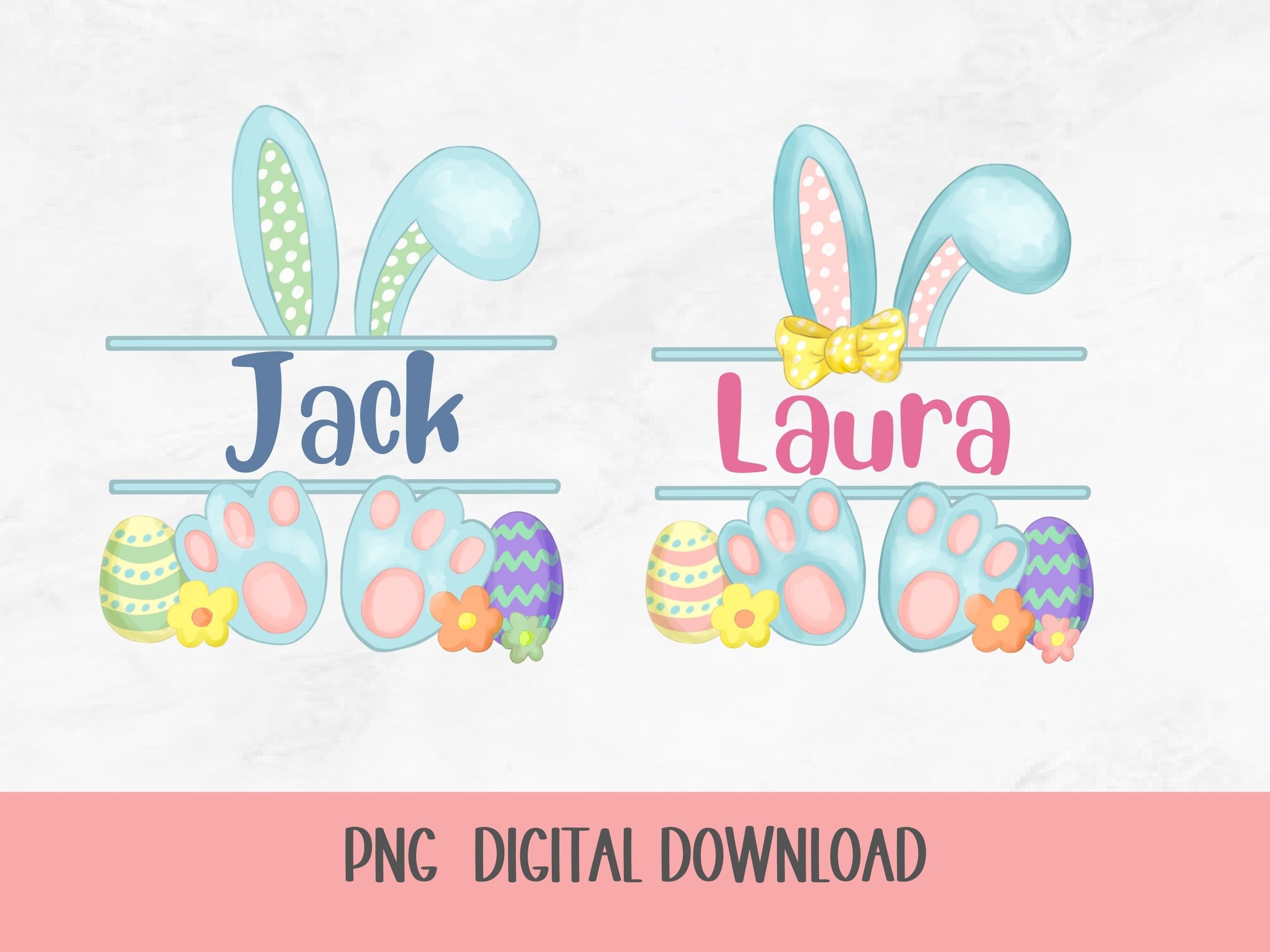 Easter Bunny Png Bundle , Easter Sublimation Png, Easter Png ...