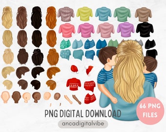 Mom of Boys Mothers Day PNG Mama of Boys Leopard Mama Life - Etsy