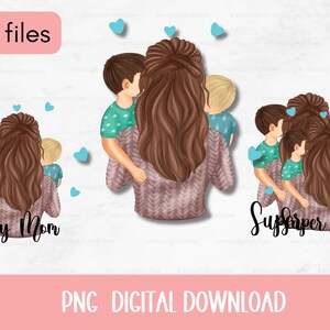 Mom of Boys-boy Mom-mothers Day Gift- Mom of Boy-mama Clipart- Boys ...