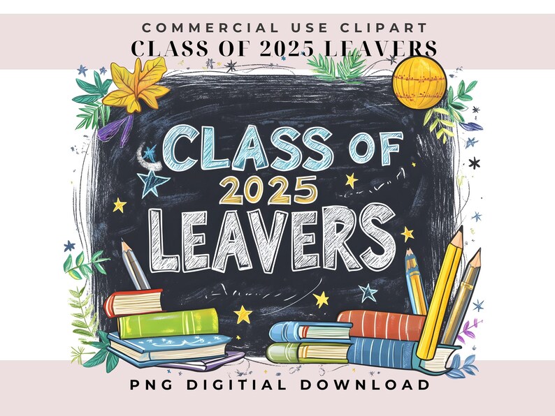 Class of 2025 Leavers Chalkboard Design, Graduation Hoodies , School ...