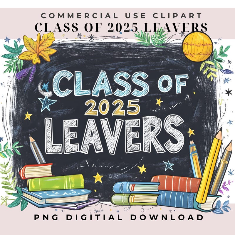 Leavers 2025 Template - Etsy UK