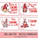 Gnome Printable Valentine Cards, Printable Valentine Card, My Favorite ...