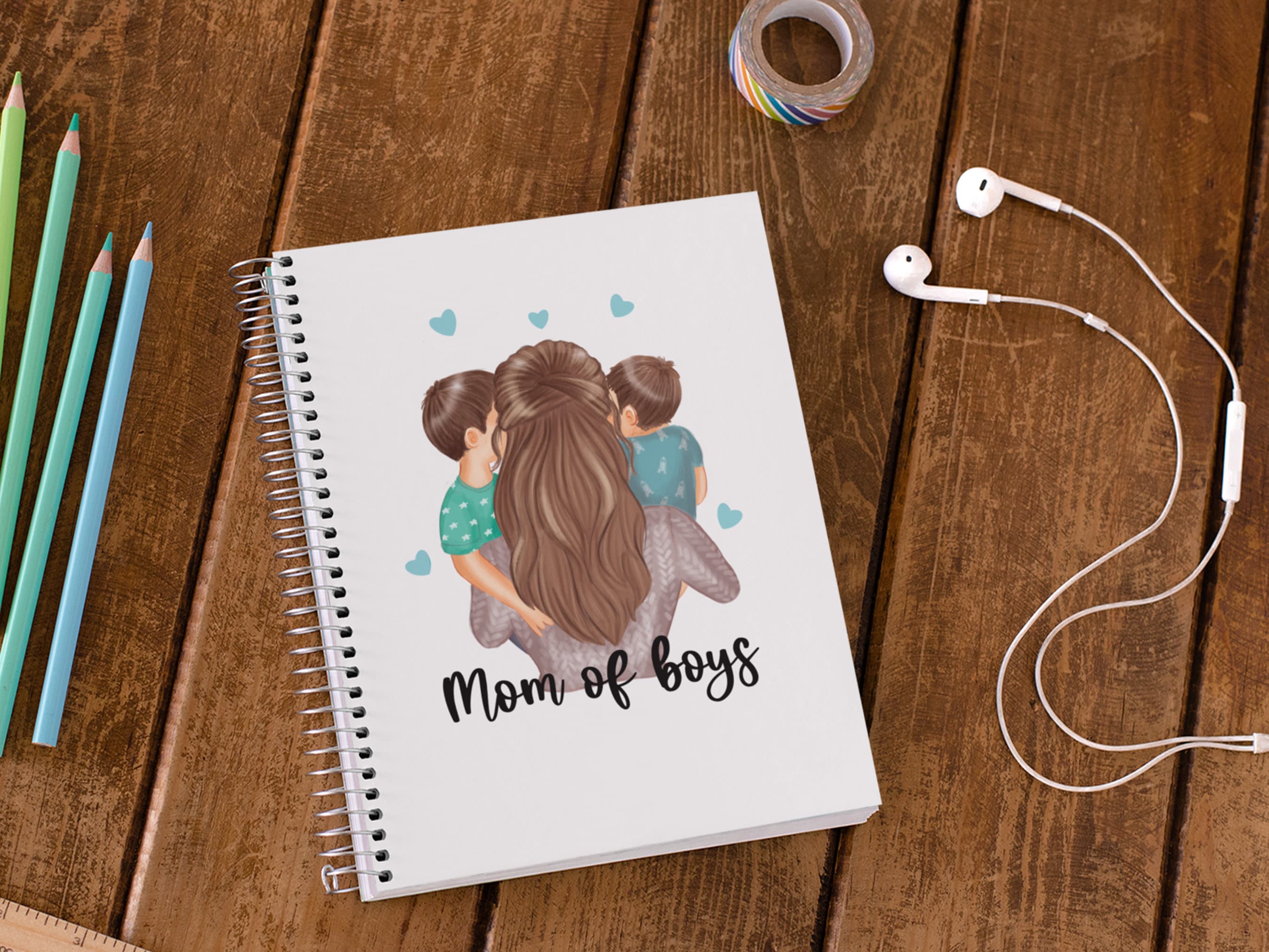 Mom of Boys-boy Mama-mothers Day Gift- Mom of Boy-mama Clipart- Boys ...