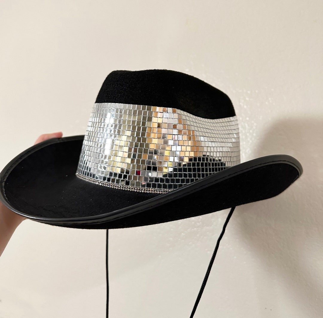 Disco Cowboy Hat, Concert Cowboy Hat,nashville Bachelorette Party, Bach ...