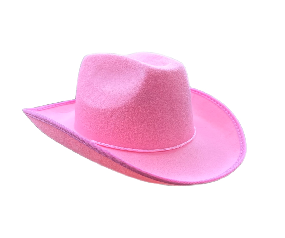 Pink Cowboy Hat,cowgirl Hat,nashville, Bachelorette Party,birthday ...