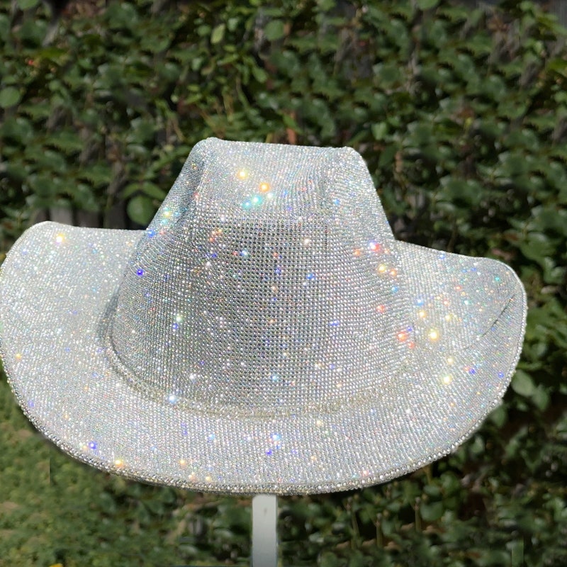 Rhinestone Hat - Etsy